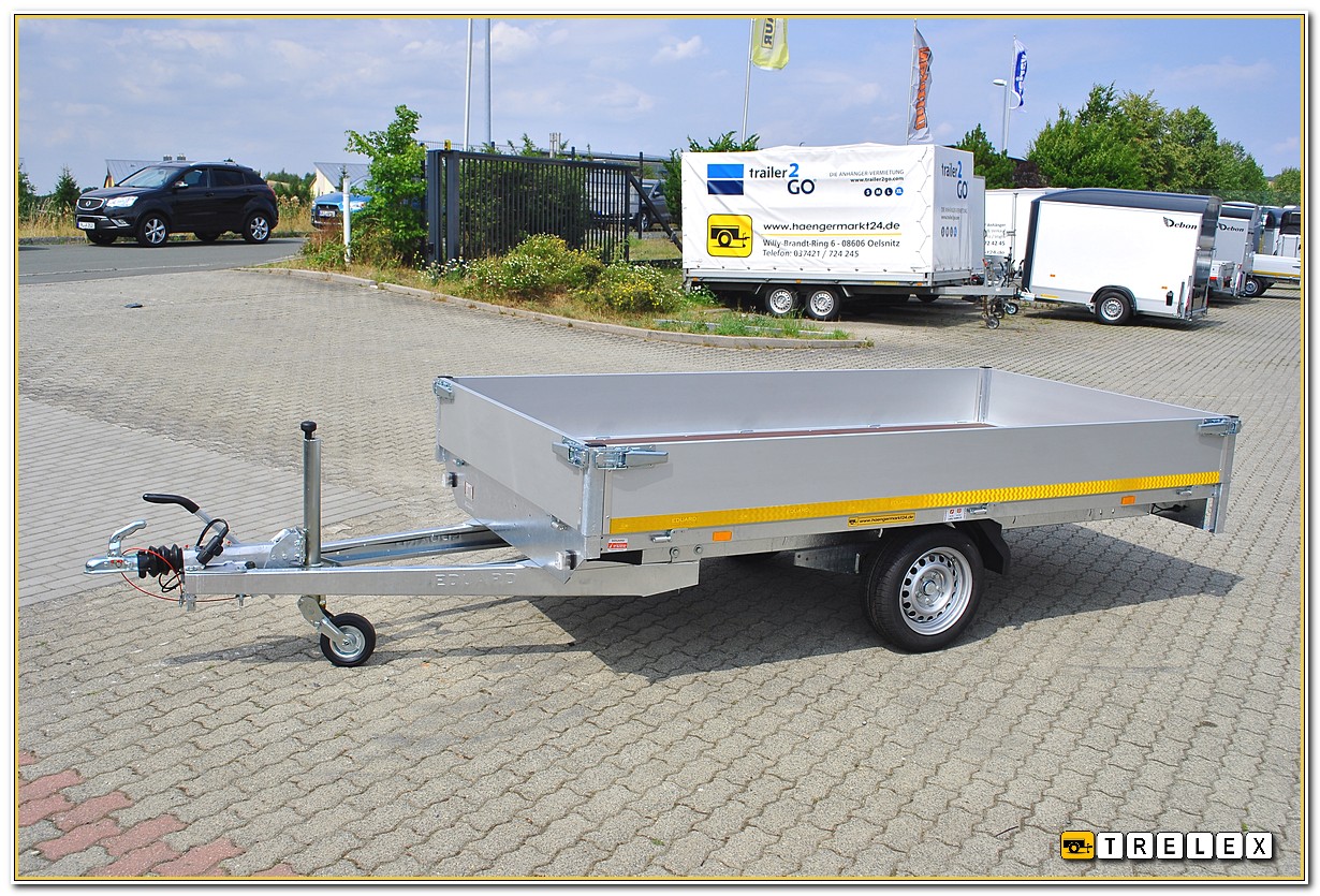 TRELEX Anhänger. Eduard HL 3318 Einachser