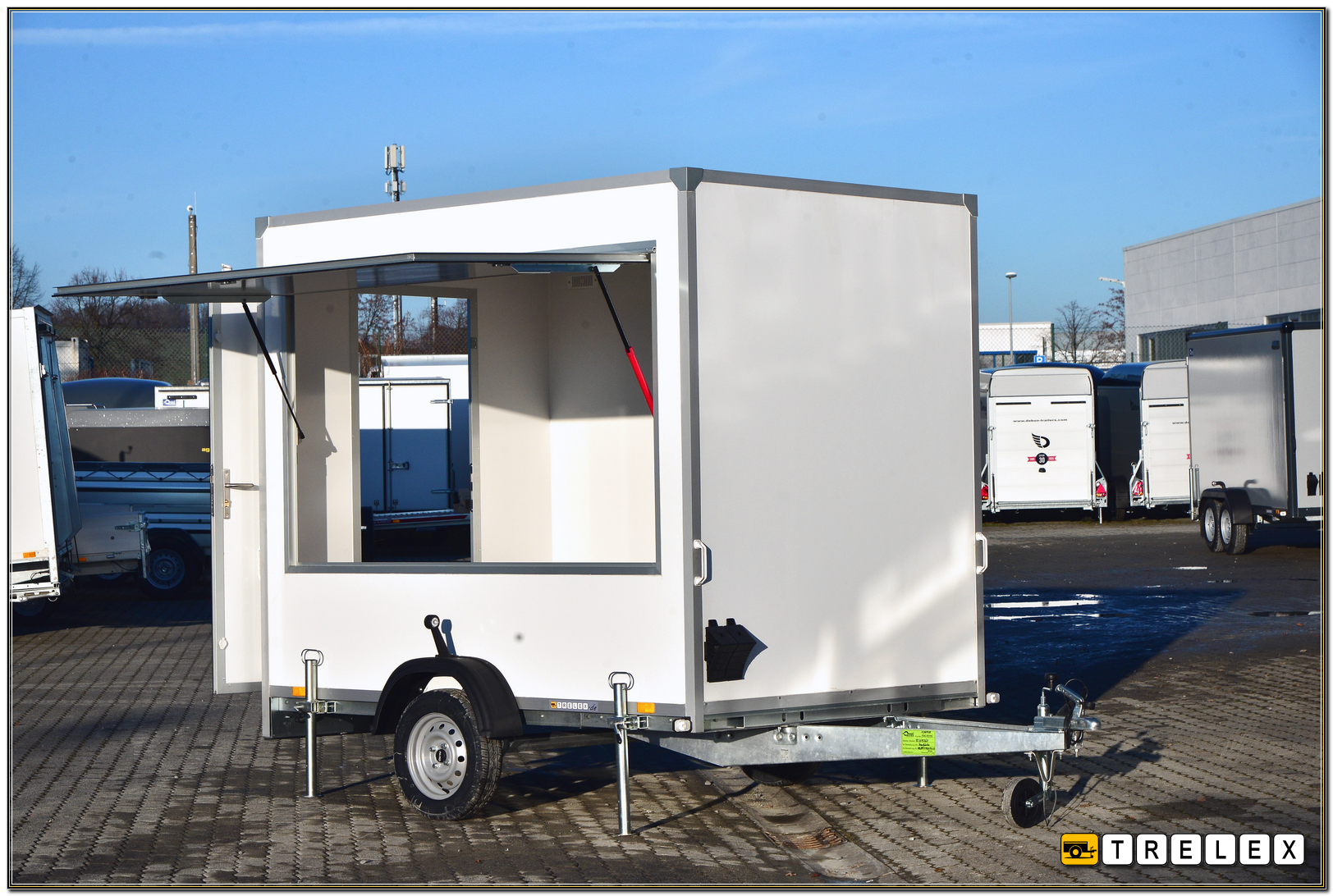 TRELEX Anhänger. Blyss H75261- Foodtrailer